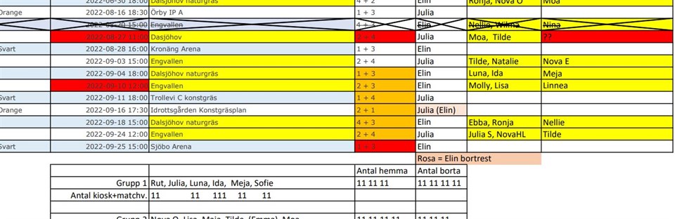 Nytt Spelschema grupper Rev4 | Toarpsalliansen F-08/09 F:16 | laget.se
