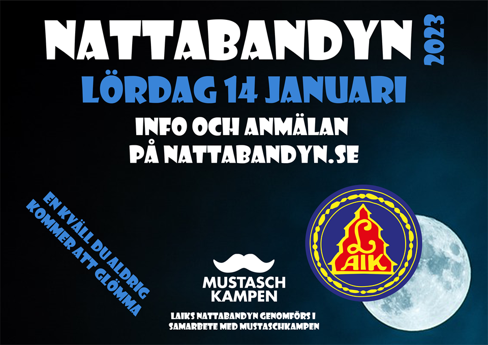 Gruppindelning Nattabandyn 2023 | Lidköpings AIK Nattabandyn