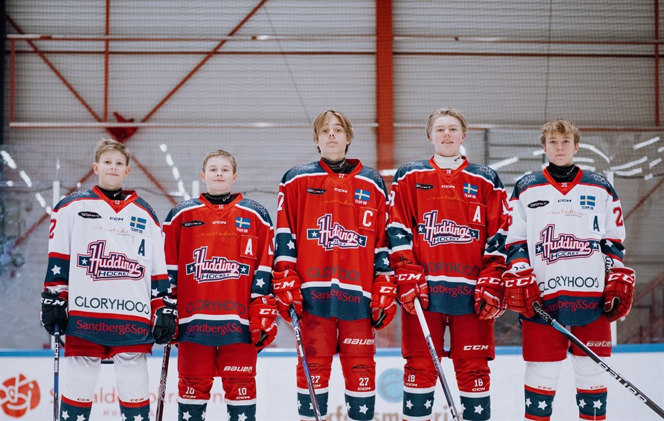 Lagets kaptener Säsongen 2022-2023. | Huddinge IK Hockey Team 08 | laget.se