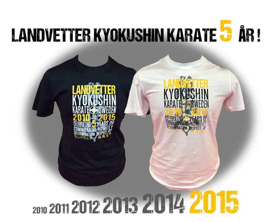 Landvetter Kyokushin Karate firar 5 år | Landvetter Kyokushin Karate